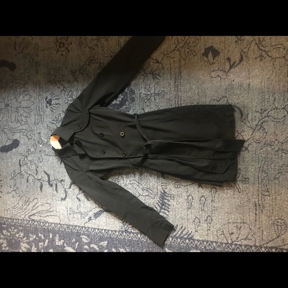 Sisley | Jackets & Coats | Sisley Rain Coat With Sash Size M | Poshmark
